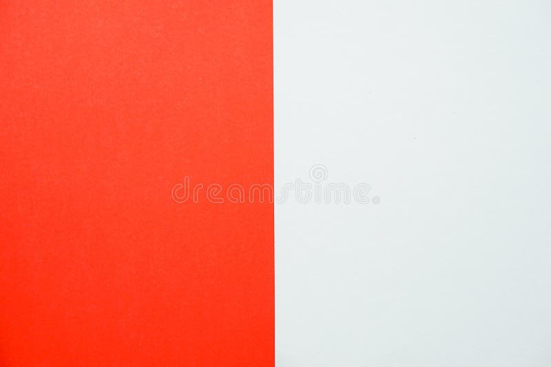 Surface of Blank Red Paper and White Paper for Background Stock Image ...