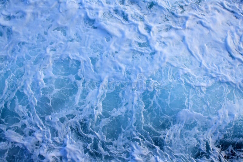 Surface bleue de mer image stock. Image du nature, océan - 6707909