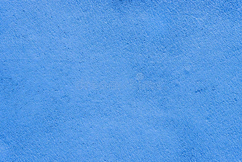 Surface of Blue Fresh Plaster on a Concrete Wall. Stock Photo - Image ...