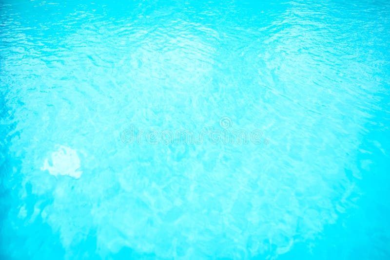 Surface of Blue Swimming Pool. Background of Water in Swimming Pool ...