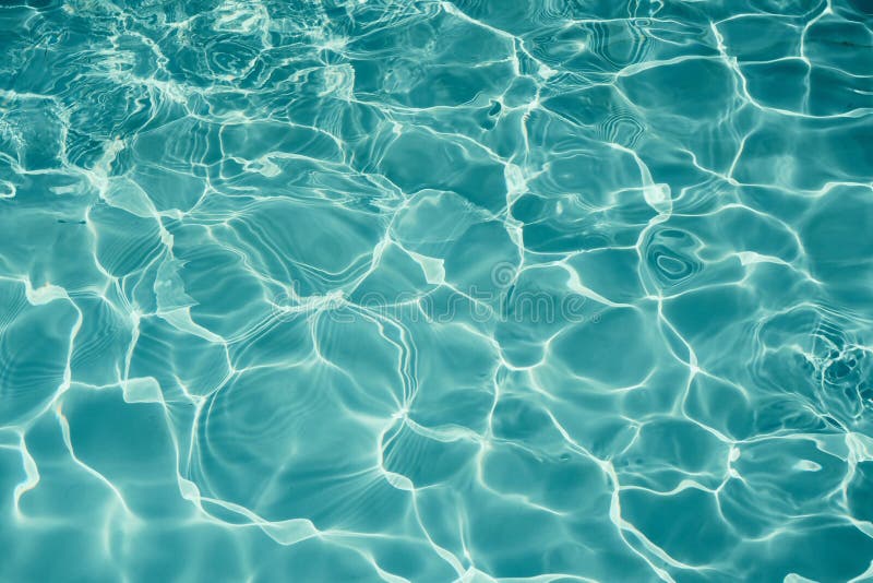 Surface of Blue Swimming Pool Texture Background, Water in Swimming ...