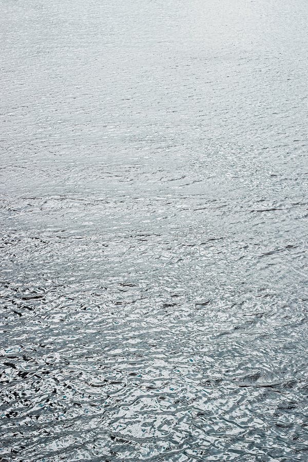 Surface of Blue Water with Small Ripples. Not a Calm River Surface ...