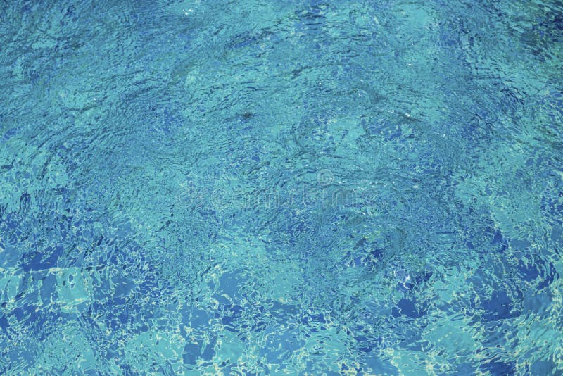 Surface Blue Water in Swimming Pool Stock Photo - Image of cool, pure ...