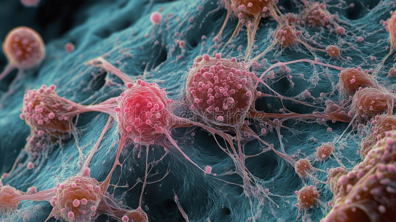 Surface of a Cancerous Tumor Stock Photo - Image of cancer, illness ...