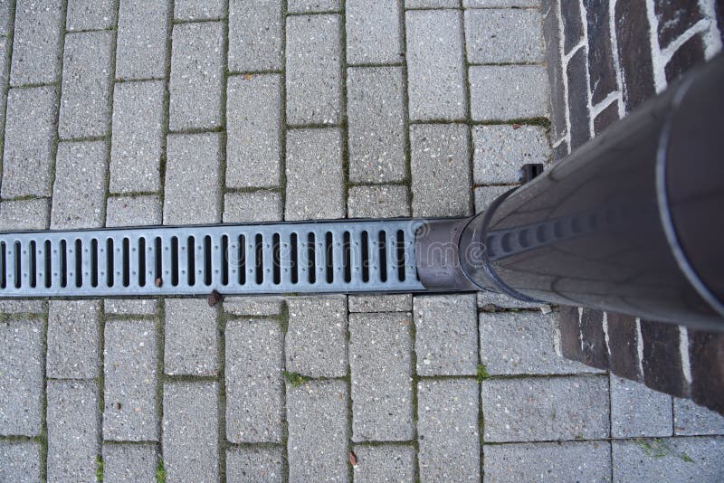 Landscape Pavement Drainage Rain or Storm Water System with Galvanized ...