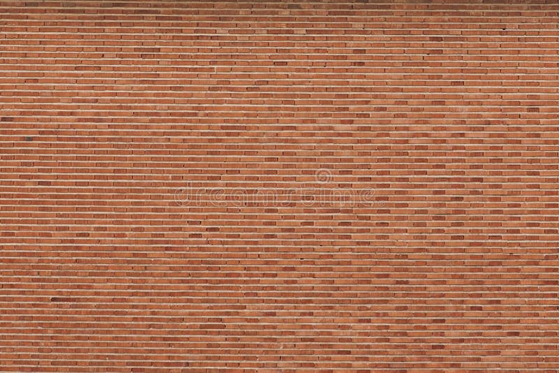 A Surface of Clay-colored Bricks Laid Horizontally on the Facade of a ...