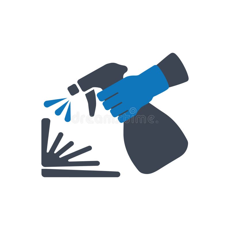Surface Cleaning Icon stock illustration. Illustration of symbol ...