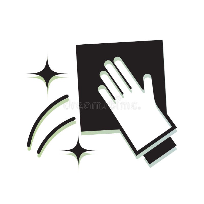Surface Cleaning - Protective Measures - Icon Stock Illustration ...
