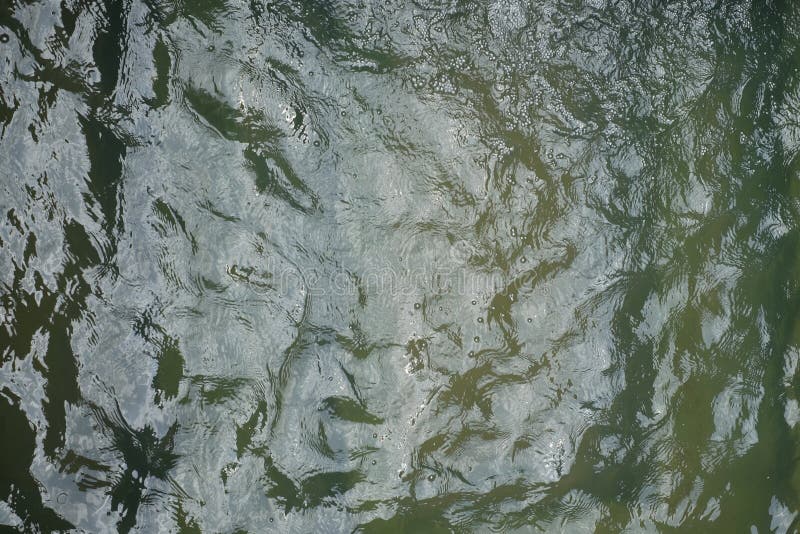 The Surface of Clear Water that Flows Continuously Stock Image - Image ...