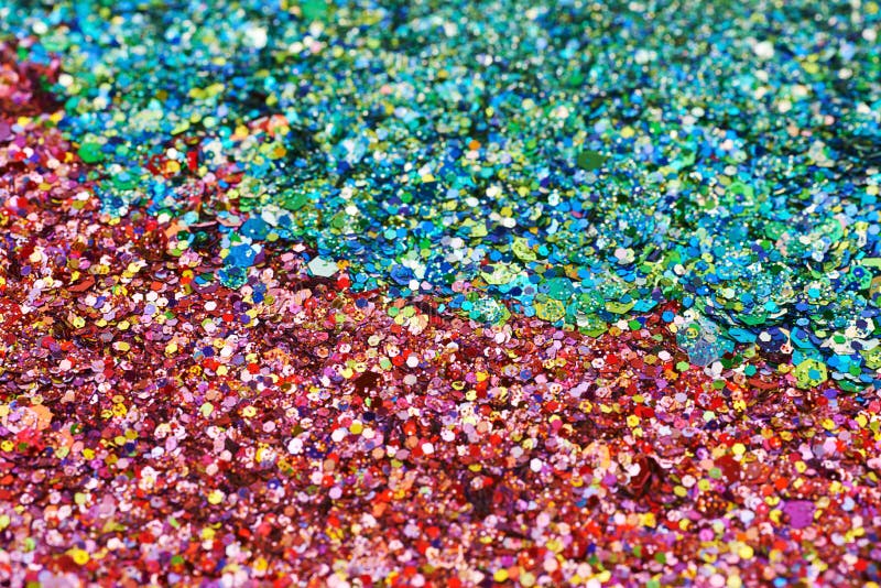 Surface Coated with Colorful Sequins Stock Photo - Image of background ...