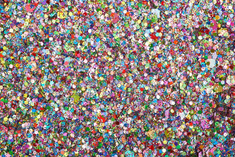Surface Coated with Colorful Sequins Stock Image - Image of backdrop ...