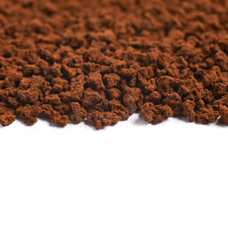 Surface Coated with Instant Coffee Stock Photo - Image of aromatherapy ...