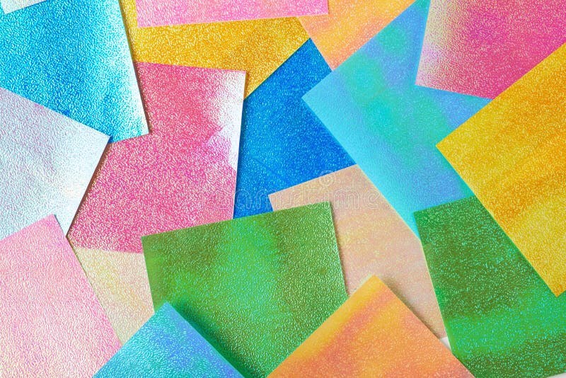 Surface Coated with Origami Sheets Stock Photo - Image of green, detail ...
