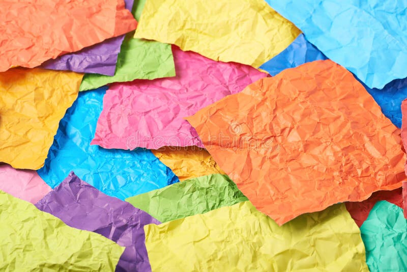 Surface Coated with Paper Sheets Stock Image - Image of glossy, page ...