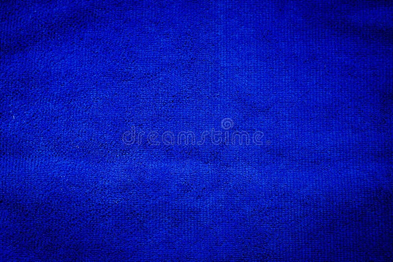 Surface of Cobalt Blue Fabric for Background Stock Image - Image of ...