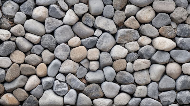 Surface Cobble Stone Seamless Texture Stock Photo - Image of design ...