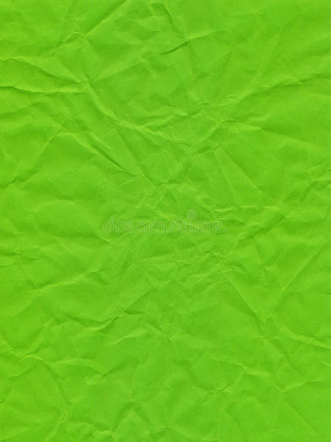 Surface of Colored Paper, Sheet of Crumpled Green Paper Stock Image ...