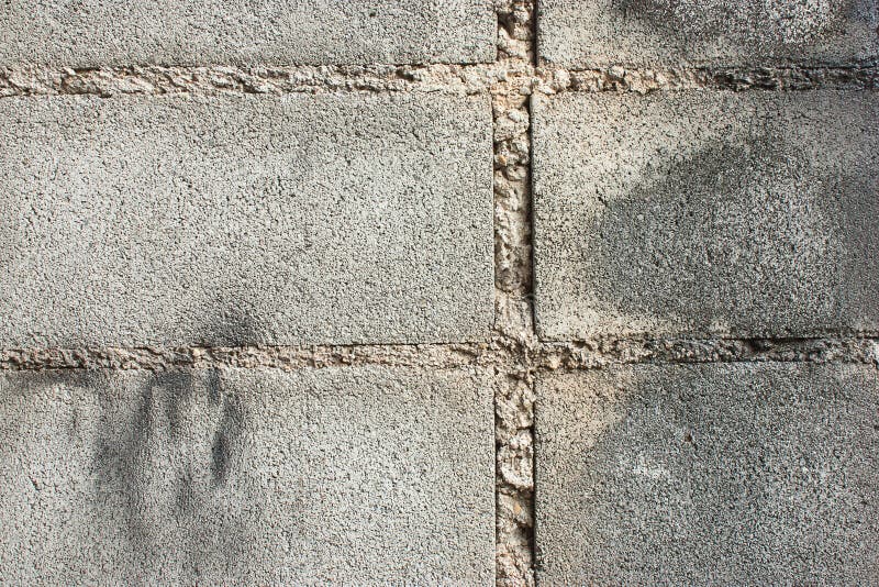 The Surface of the Concrete Blocks. Stock Photo - Image of architecture ...