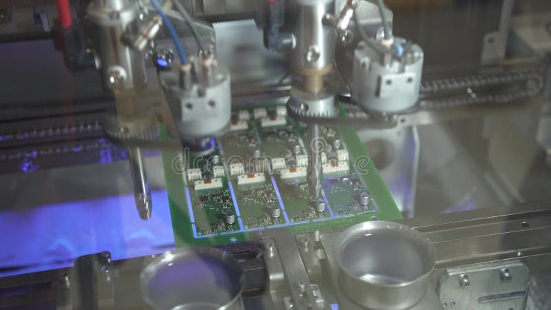 Surface Conformal Coating Process. Coating Machine. Automatic Coating ...