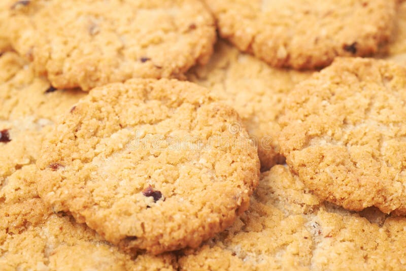 Surface Covered with Cookies Stock Photo - Image of chocolate, junk ...