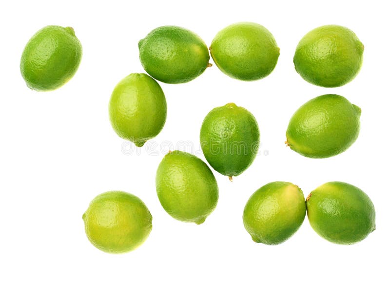 Surface Covered with Multiple Ripe Limes Stock Photo - Image of round ...