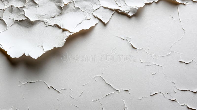 Surface of Cracked Paint on a Textured Wall Showcasing Layers of Worn ...