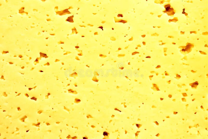 The Surface of a Cut Piece of Cheese with Holes Background Backdrop ...