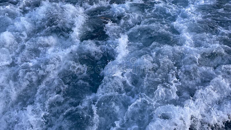 Surface D'eau De Mer. Texture Blanche De Vagues De Mousse. Image stock ...