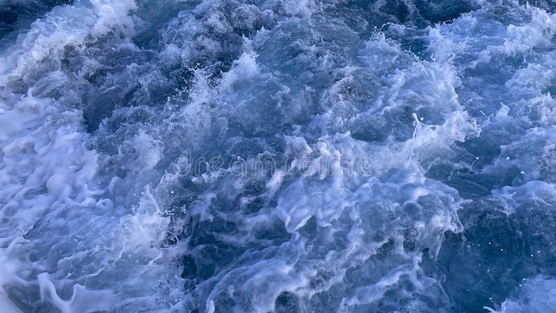 Surface D'eau De Mer. Texture Blanche De Vagues De Mousse. Image stock ...