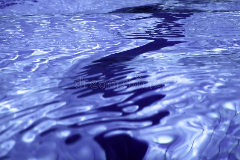 Surface D'eau Sous L'eau Surface De La Piscine Image stock - Image du ...
