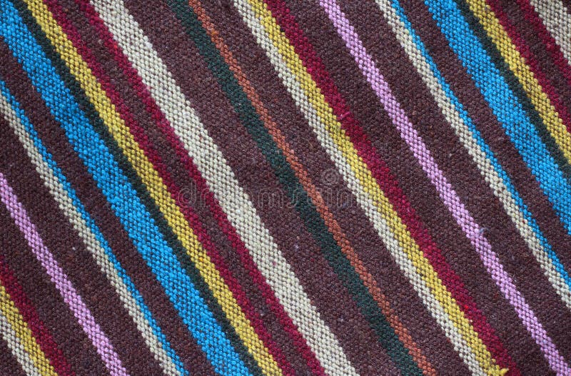 Surface Detail of Multicolor Fabric Texture. Stock Image - Image of ...