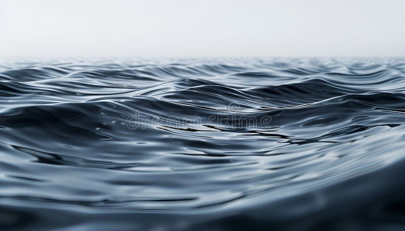 Surface Detail Rendering, Smooth Visual Concept with Smooth Sea Wave ...