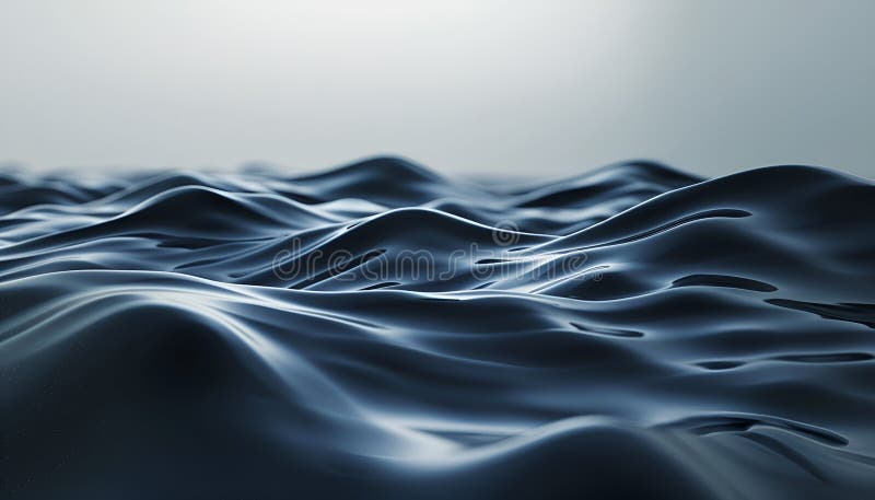 Surface Detail Rendering, Smooth Visual Concept with Smooth Sea Wave ...