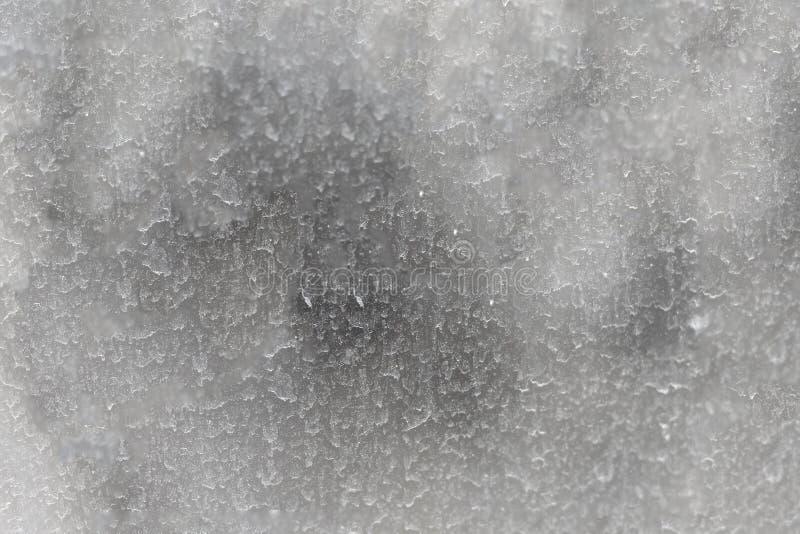 The Surface of the Dirty Window Glass, Covered with Dusty Traces of ...
