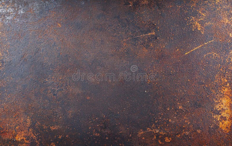 Rusty Metal Surface with Intricate Textures and Colors Showcasing Decay ...