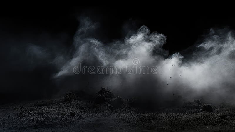Surface dust on black stock illustration. Illustration of visual ...