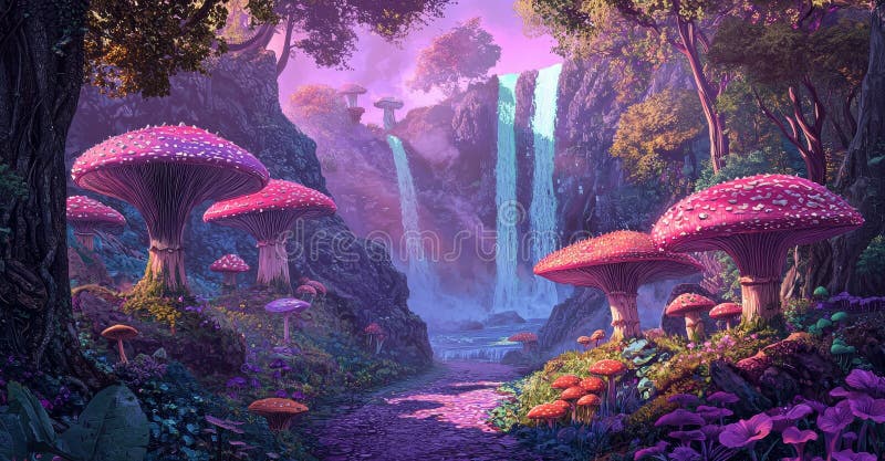The Surface Environment of an Alien Planet. Computer Graphics Artwork ...