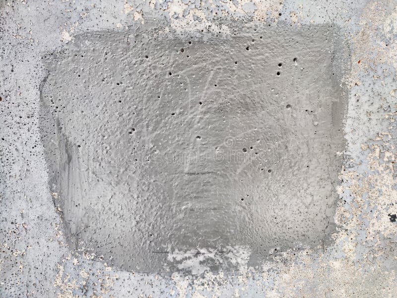 Surface with an Even Gray Texture Ready for Finishing Touches in a ...