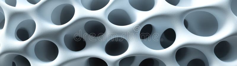 The Surface Features Large, Round Holes, Giving the Design a Bold ...