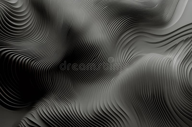Black Textured Surface with Parallel Lines Showcasing Minimalist Design ...
