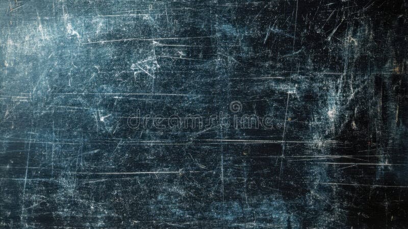 Thin Layered White Scratches on Deep Black Background Create Vintage ...