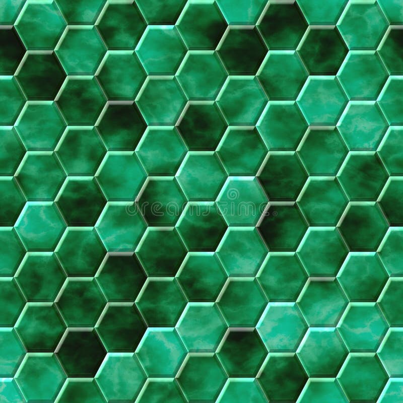 Hexacomb Emerald Stock Illustrations – 1 Hexacomb Emerald Stock ...