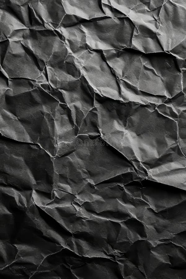 The Surface of Folded Black Toner Paper Topped with a Cool Poster Layer ...