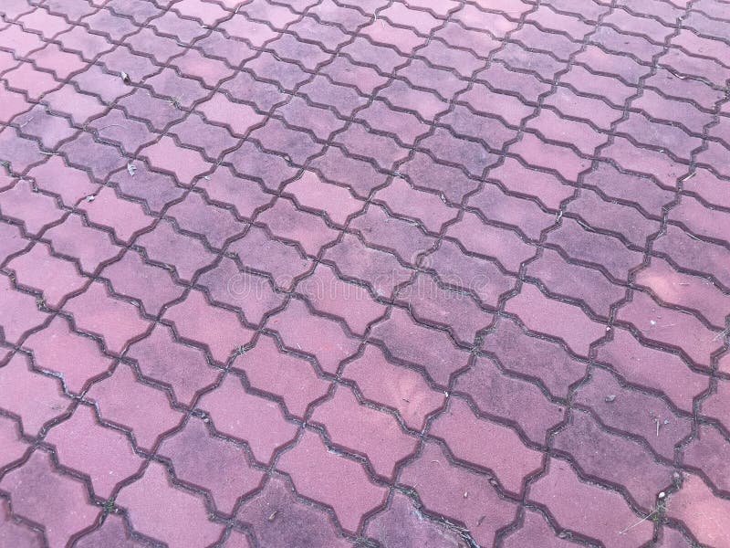 On the Surface of the Footpath. Stock Image - Image of pattern, line ...