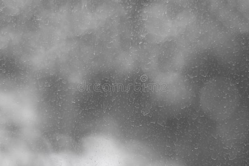 The Surface of the Glass, Covered with Stains and Dust Stock Image ...