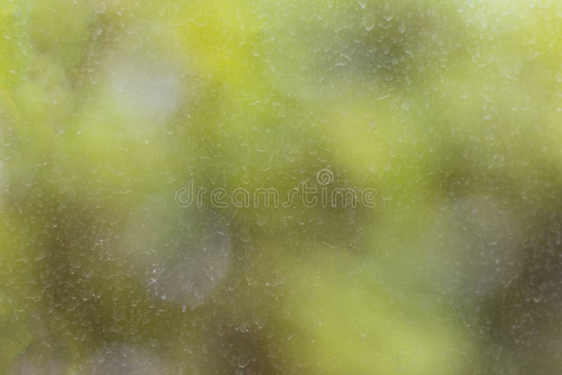 The Surface of the Glass, Covered with Stains and Dust Stock Image ...
