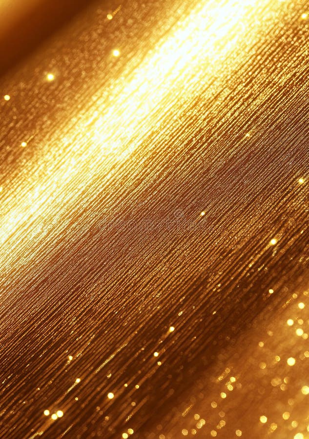 The Surface of the Gold is Textured, Causing Light To Reflect Off it in ...
