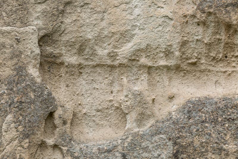 The Surface of the Gray-beige Sandy Rock. Background Stock Image ...