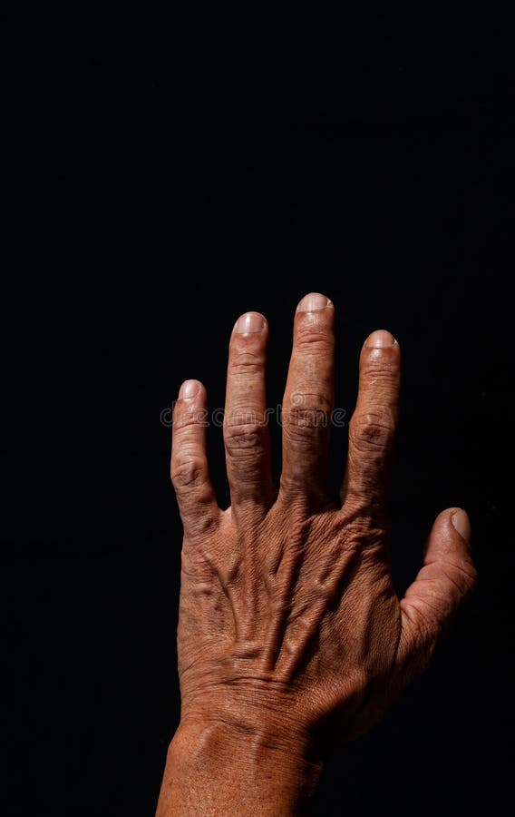 The surface of the hand stock photo. Image of thumb - 251569350