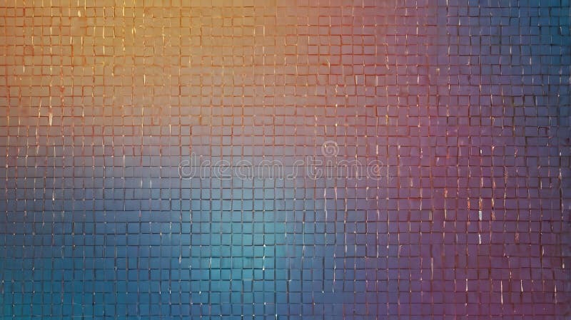 The Surface Has a Repeating, Slightly Irregular, Geometric Pattern that ...